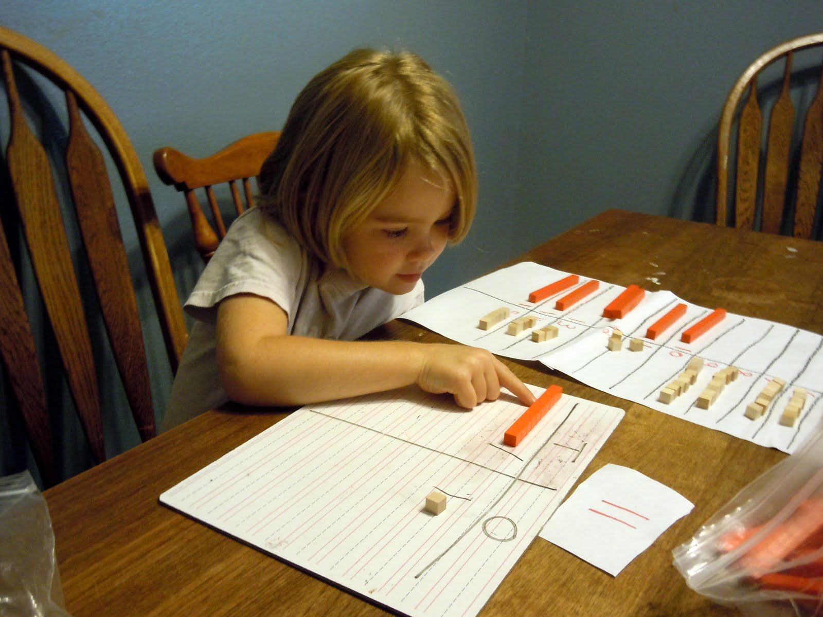Adventures at the Kitchen Table: Introducing Place Value - Tens and ...