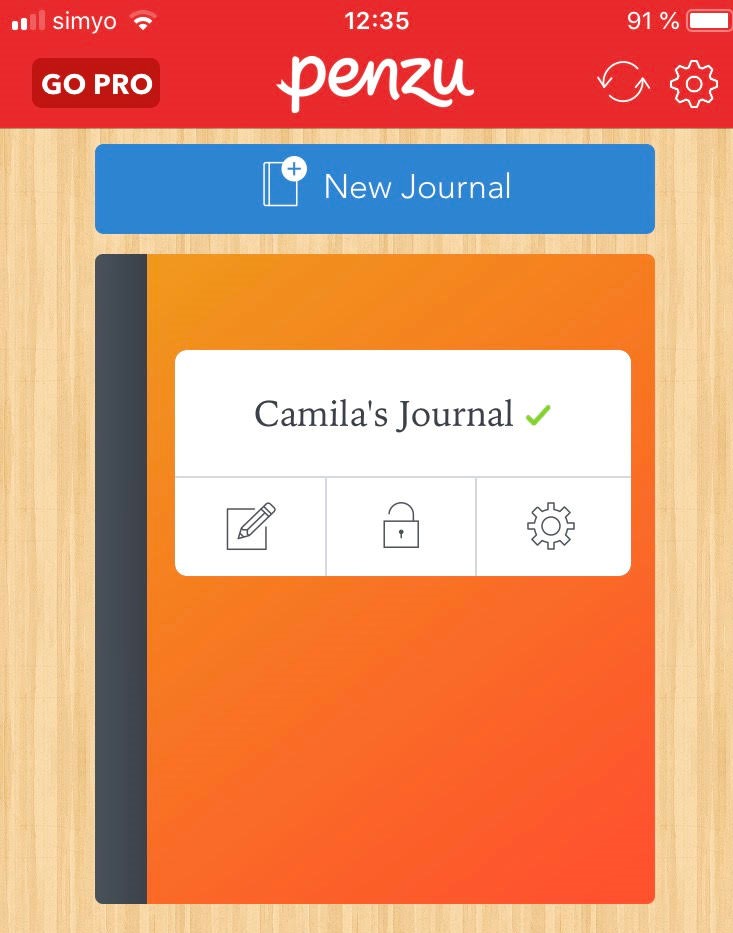 Penzu: diario en línea
