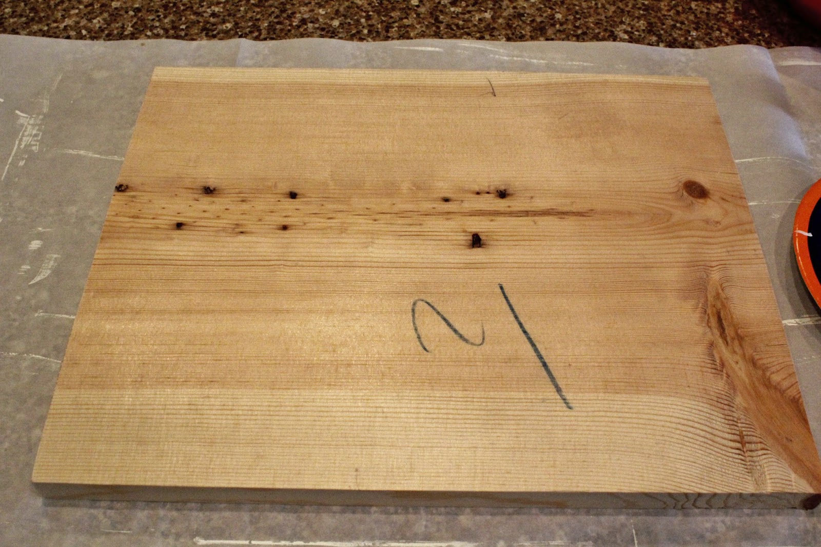 Make your Own Signs- transfer lettering and Frame