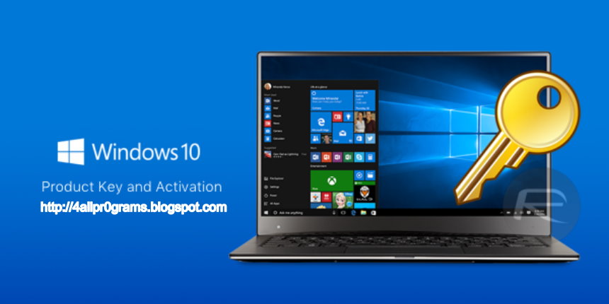 Windows 10 Permanent Activator Ultimate ~ 4AllPrograms