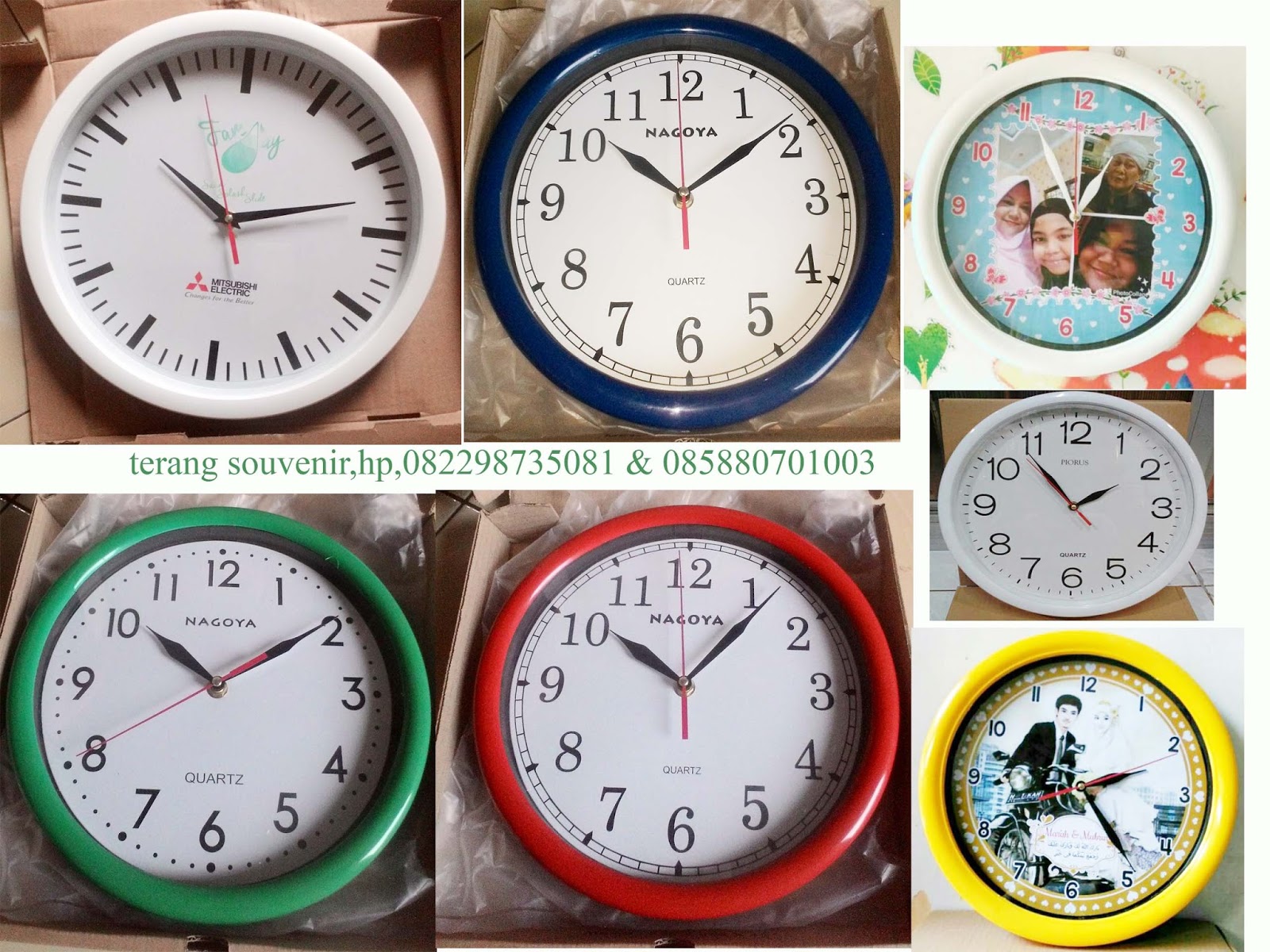 JAM DINDING CUSTOM - TERANG SOUVENIR