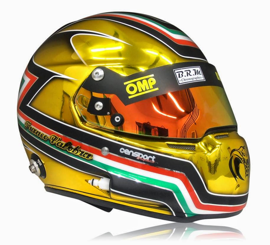 Racing Helmets Garage: Stilo ST4-GTW F.Valobra 2014 by Censport Graphics