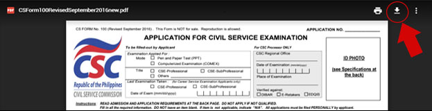 Civil Service Exam PH Civil Service Application Form CS Form No 100 Revised September 2016 civil-service-exam-ph-civil-service-application-form-cs-form-no-100-revised-september-2016
