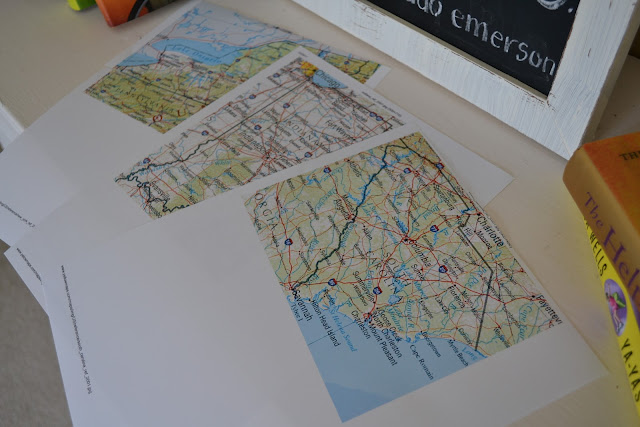 Whimsical Wishes: Maps Maps Maps