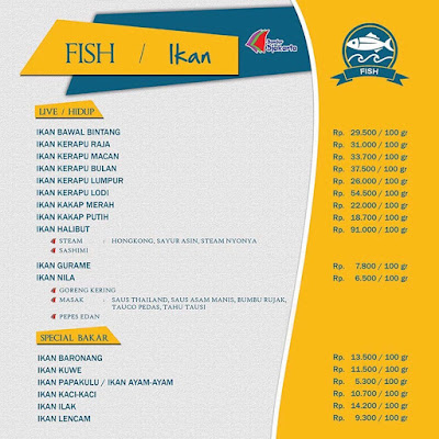 Harga Menu Seafood di Bandar Djakarta Terbaru | Informasi Produk Online