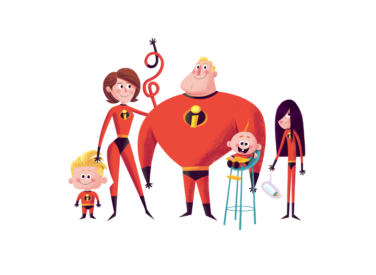 The Art of Matt Kaufenberg: The Incredibles