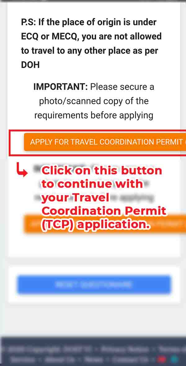 If your destination is a restricted area, you must apply for a Travel ...