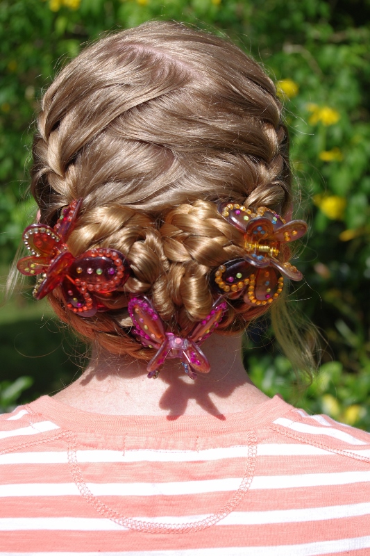 Braids & Hairstyles for Super Long Hair: Double French braids and ...