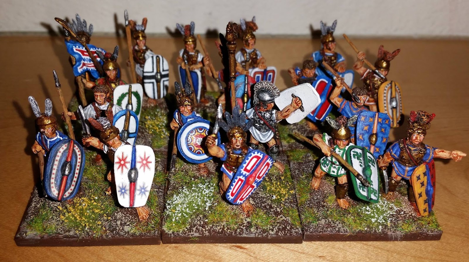 WAB Corner: Victrix Armoured Samnites - WIP