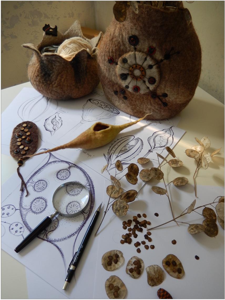 FELTING matters... : "SEEDS & PODS"