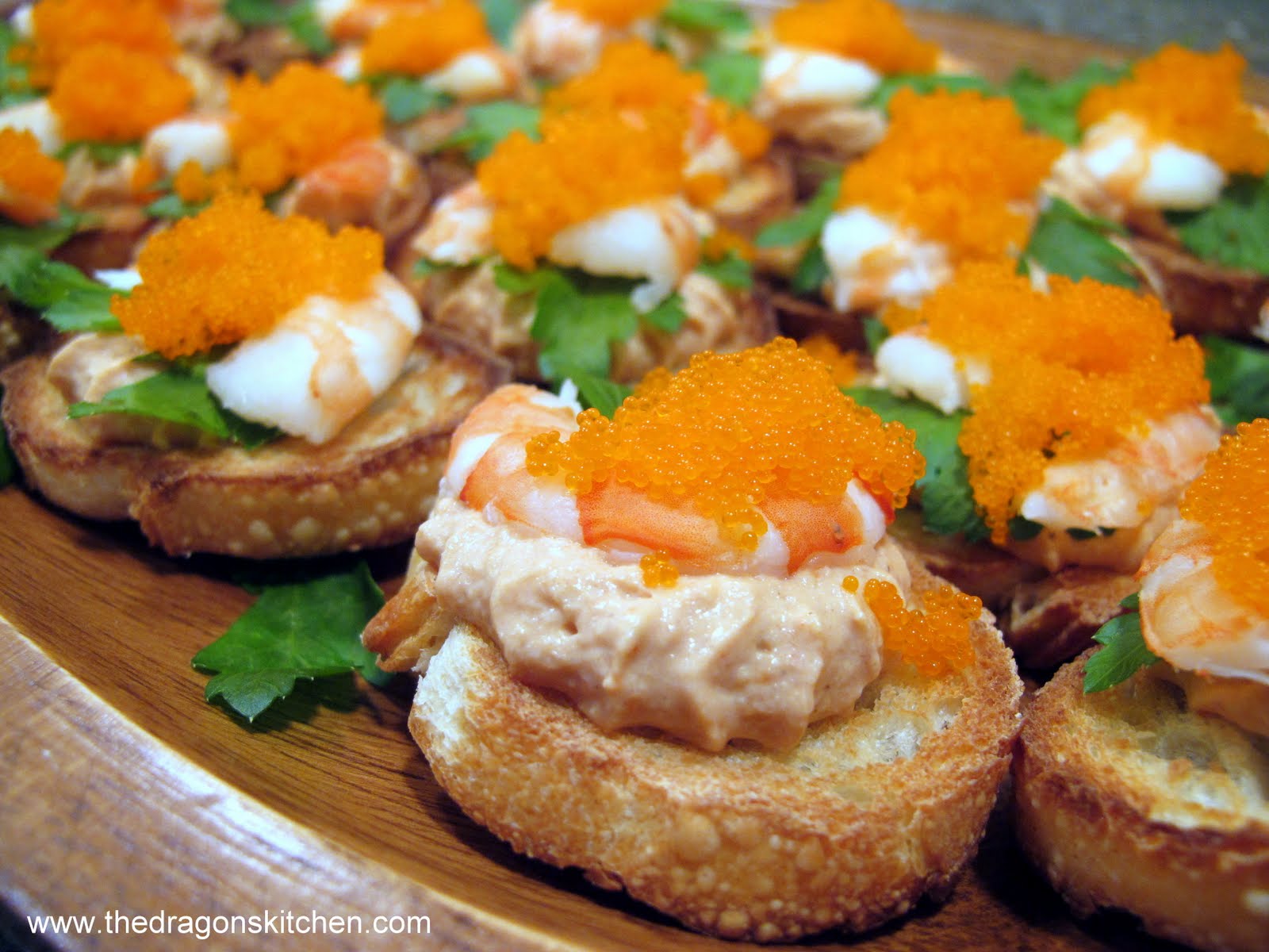 Dragon's Kitchen: Canapés à l'Amiral