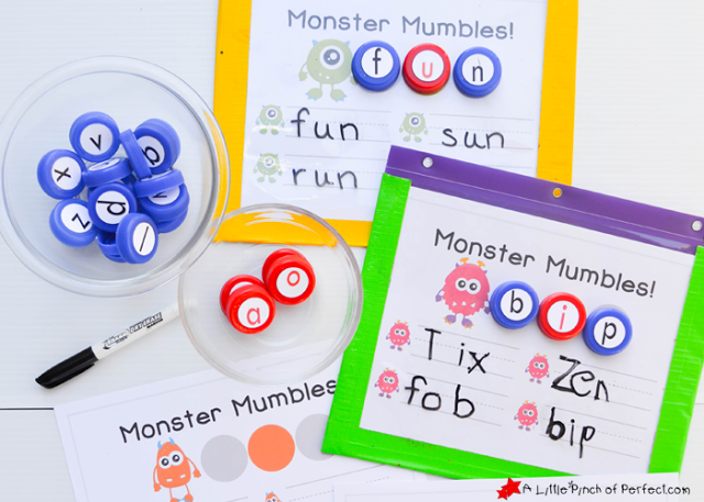 6 Playful Learning Monster Activities Kids Will Love! | School Time ...