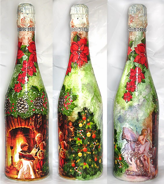 ΔΗΜΙΟΥΡΓΟΥΜΕ: DECOUPAGE ΜΠΟΥΚΑΛΙΑ 1