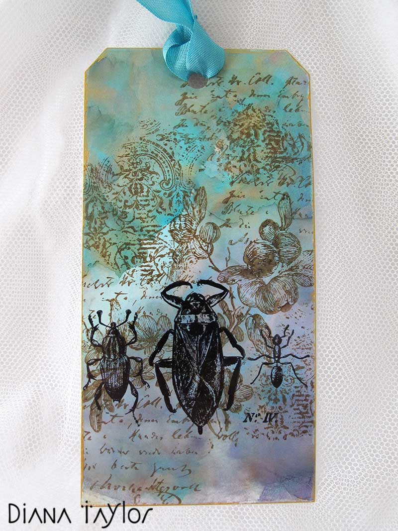 Velvet Moth Studio: Alcohol Inks and WOYWW