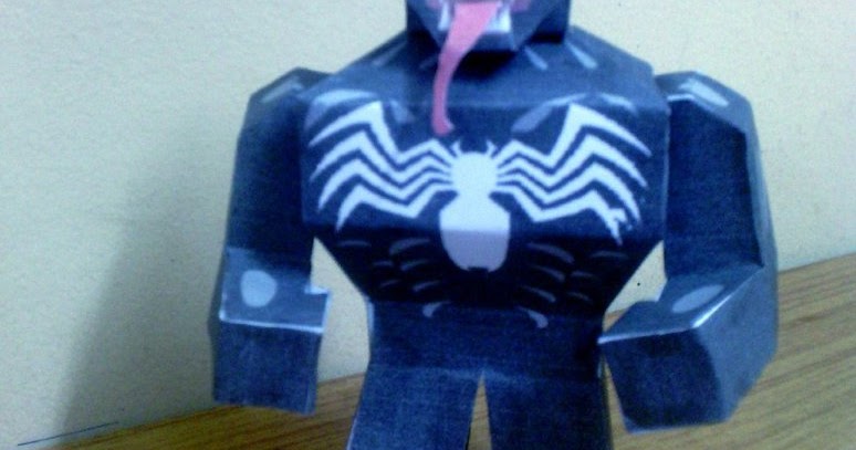Fabulous Craft: Venom paper hero