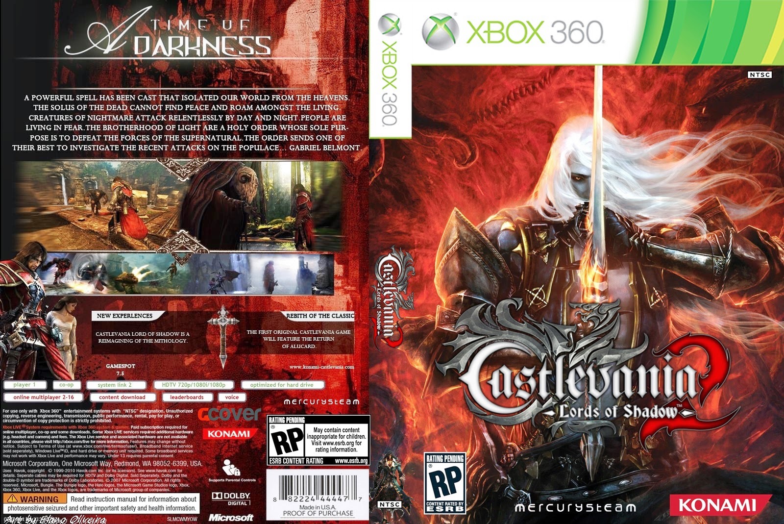 Games Covers: Castlevania - Lords of Shadow II - Xbox 360