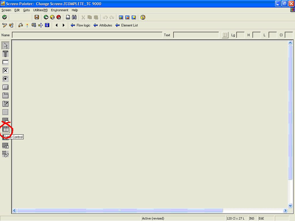 The ABAP: Manipulation of Table Control