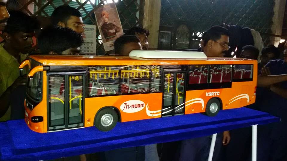 KSRTC Employee's Bus Model Work Getting Viral in Facebook - Aanavandi ...