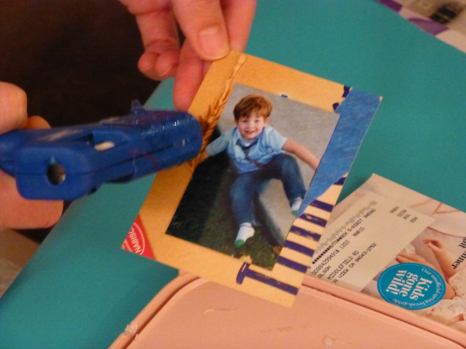 Her Lavender Ways: Magazine Roll Picture Ornaments