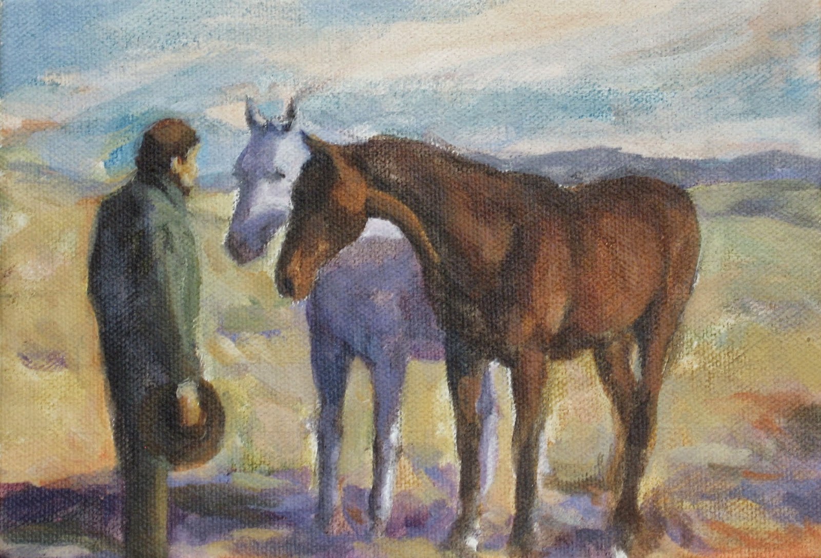 TINA FONG Paintings: Horses