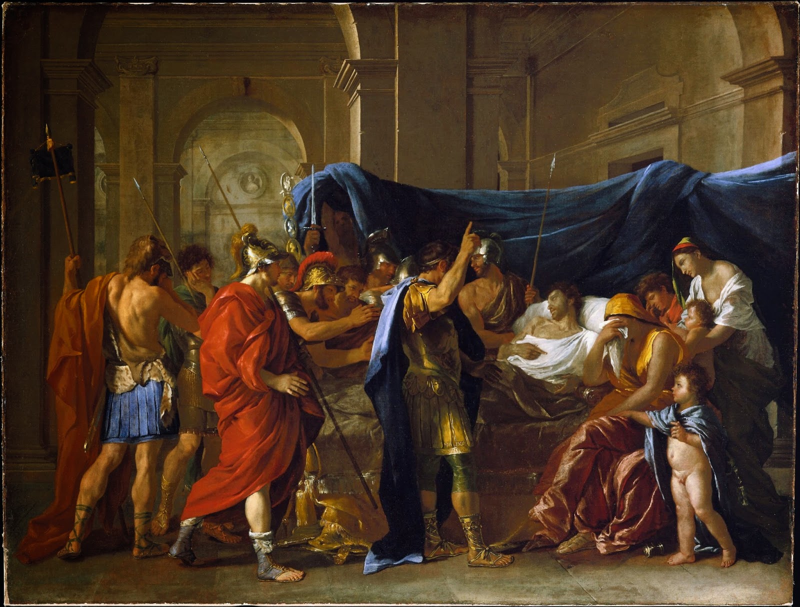 Nicolas Poussin: The Death of Germanicus (1628)