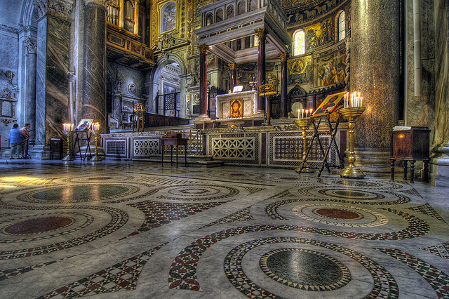 Geometric Patterned Art Old and New - Romanesque and Islamic | Catholic ...