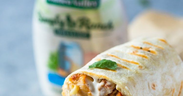 Recipes: Chicken Ranch Wraps