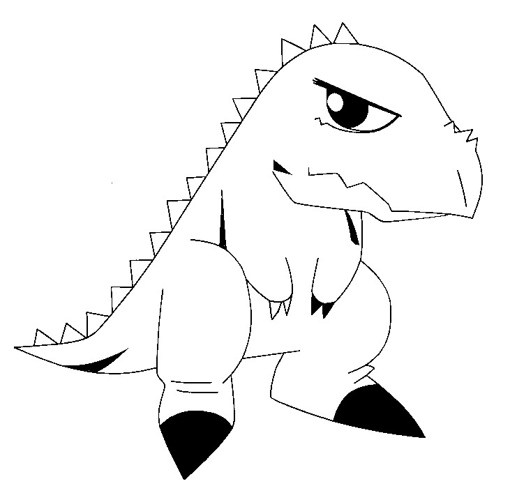 Desenho Para Colorir Dinossauro Rex Desenho Para Colorir Dinossauro Rex