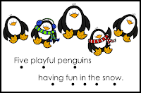 Kearson's Classroom: Five Playful Penguins!