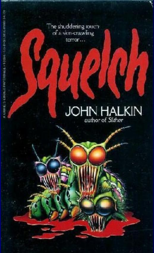 Too Much Horror Fiction: John Halkin: The '80s Paperback Covers