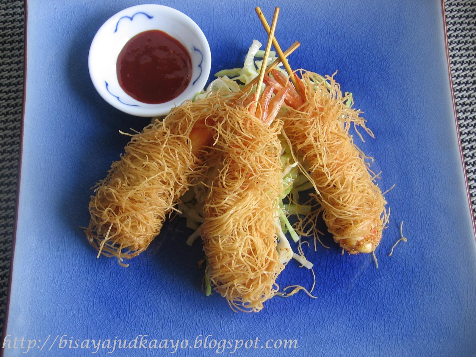 Crispy Kataifi Wrapped Shrimps | Custard desserts, Crispy, Shrimp