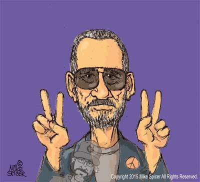 Mike Spicer Cartoonist / Caricaturist.: Ringo (Starr)