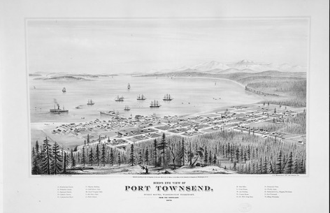 Port Townsend History: Early Plat Maps of Port Townsend