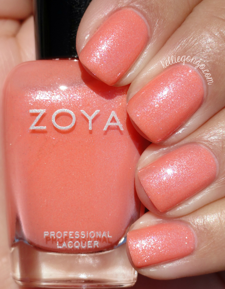 KellieGonzo: Zoya Spring 2016 Petals Collection Swatches & Review