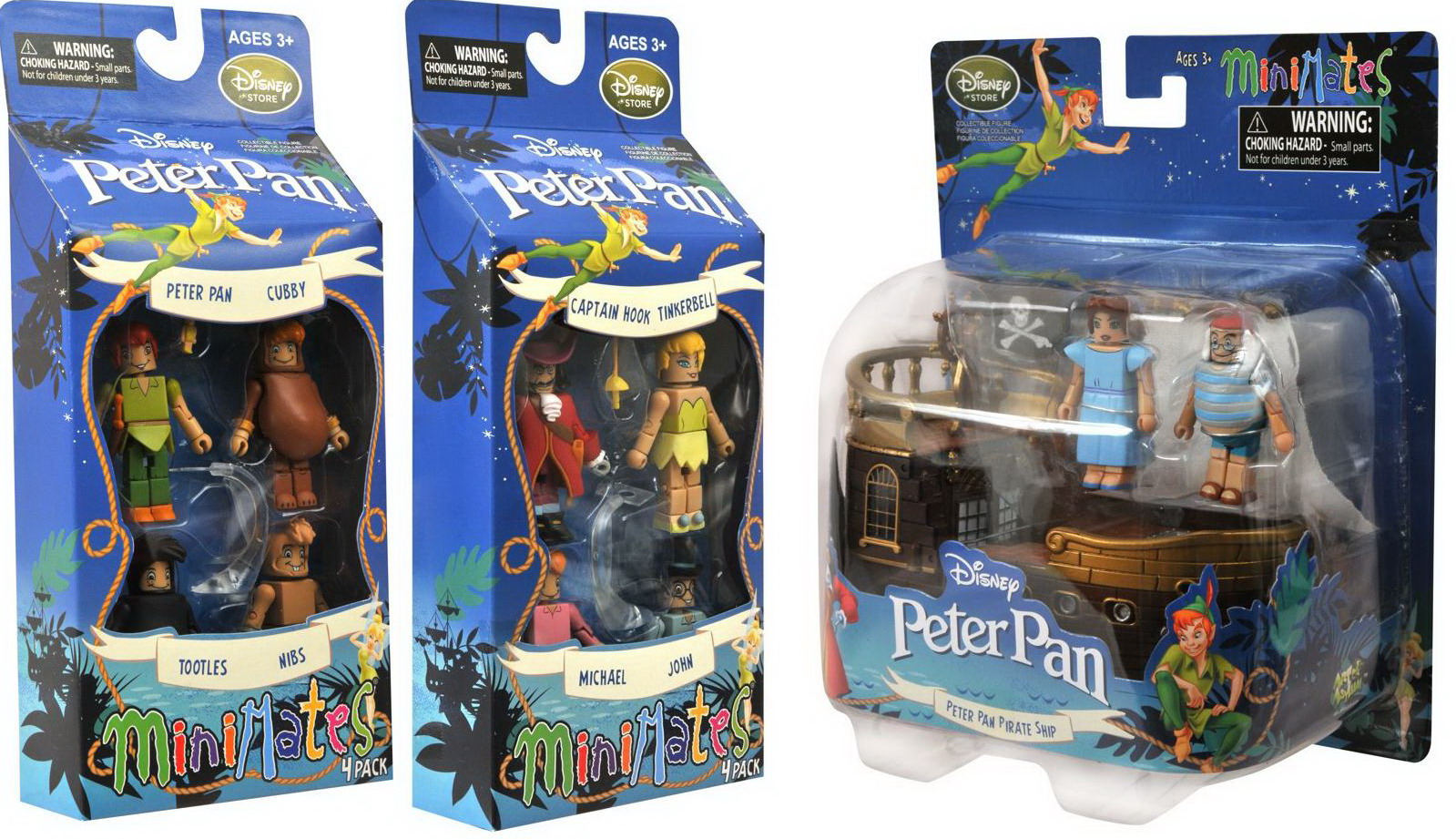 The Fanboy SEO: Disney Minimates Peter Pan Preview