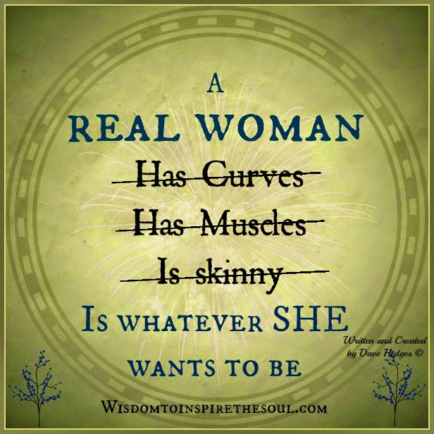 A Real Woman Knows Who She Is