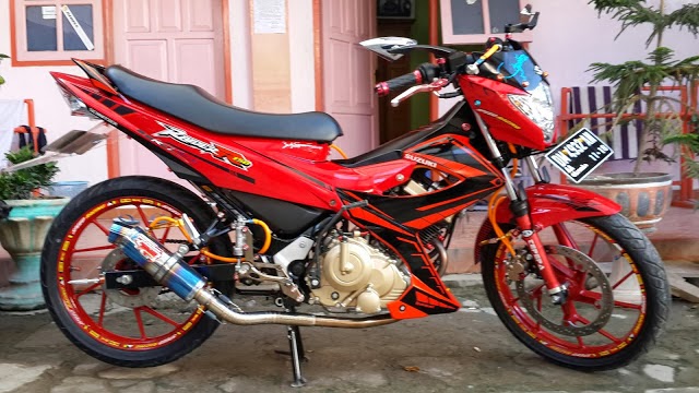 Modifikasi New Satria FU 2013 Pak Dosen Dari Gorontalo ~ Satria FU Mania