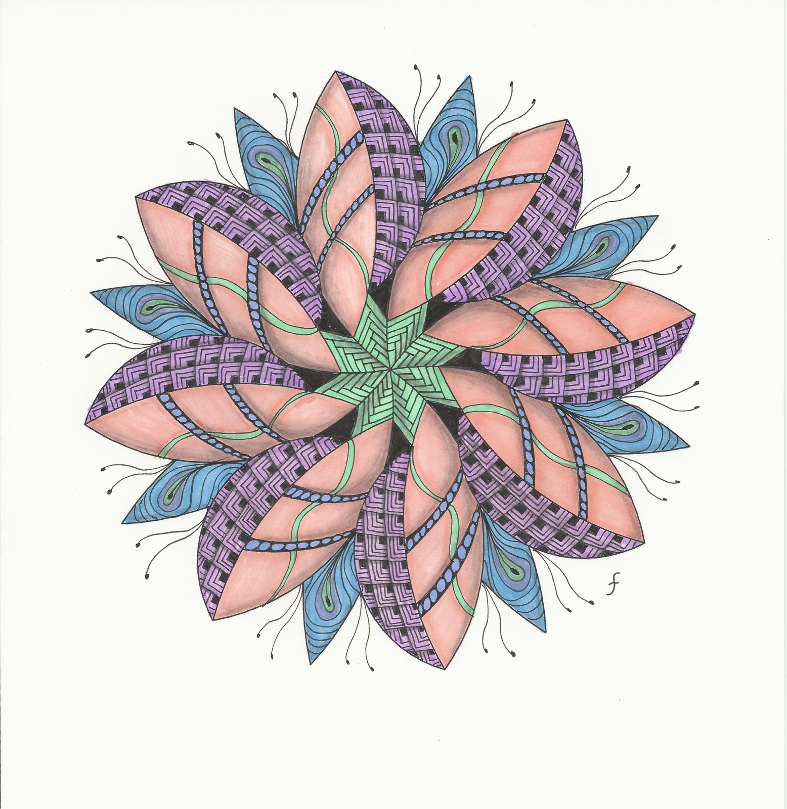 Pattern Play with Pens: Mandala Gallery