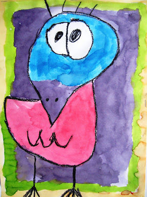 Blackas Bloggers: James Rizzi-Inspired Birds