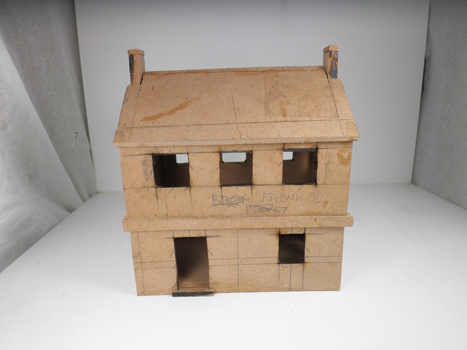 JOHN BOND's WARGAMING STUFF: DIY MDF BUILDINGS, Part 1 28mm