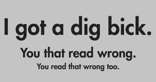 All Behaviour Is Meaning "Full": Typoglycemia