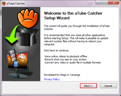 aTube catcher- 螢幕錄影程式 | 自學程式誌