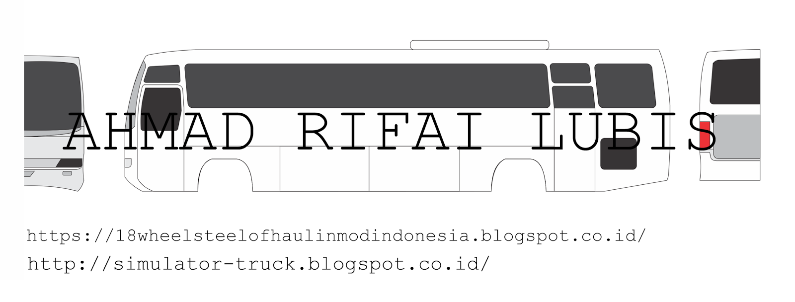 Blueprint Bus Indonesia Restu Ibu Galaxy Coach