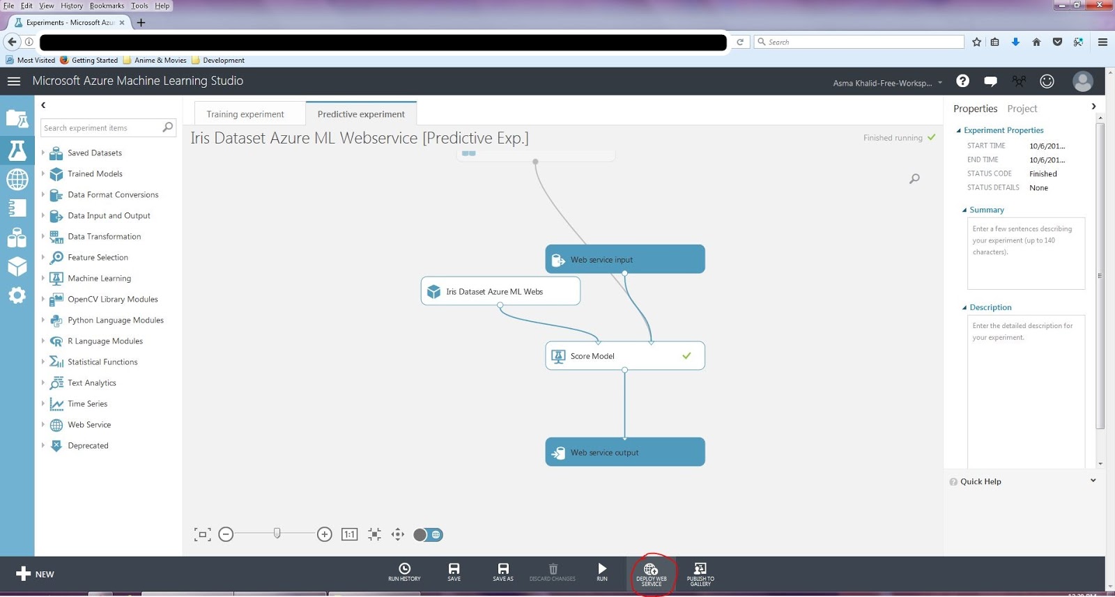 Azure Machine Learning: Iris Model Client Application - Asma's Blog
