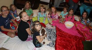 Thrifty Nifty Family Of Five: Sleepover Party