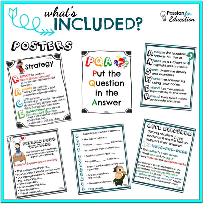 Passion for Education: RACE STRATEGY (Restate, Answer, Cite Evidence ...