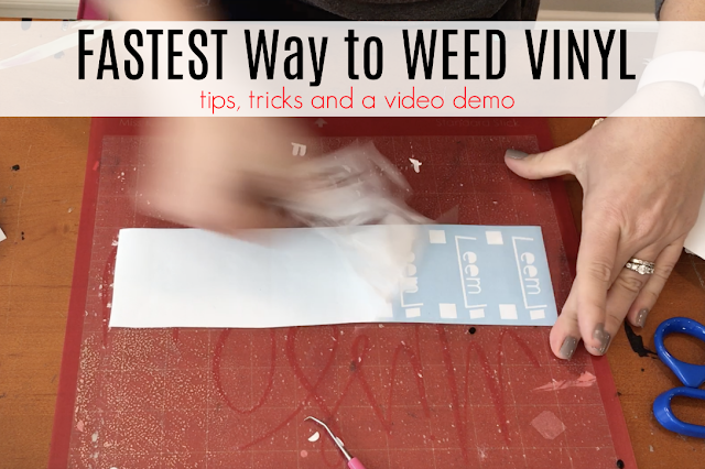 Fastest (and Scariest) Way to Weed Vinyl...5 Tips and a Silhouette ...