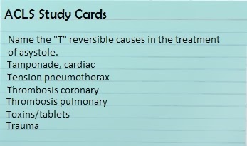 ACLS Study Cards