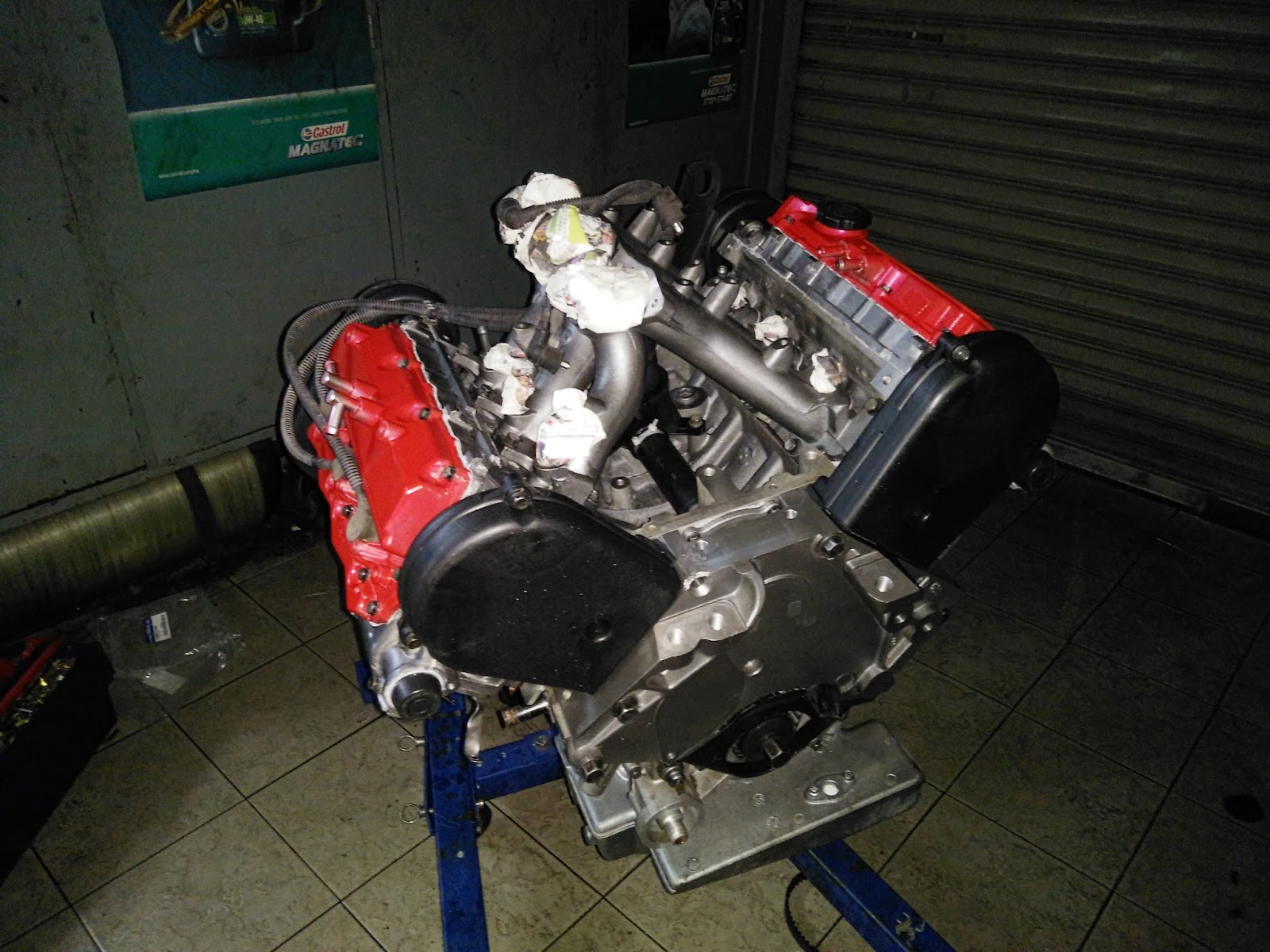 TUKAR ENJIN 2ND NAZA RIA