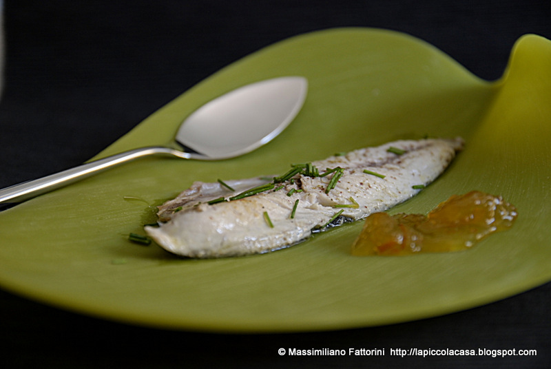 La Piccola Casa: il pesce e l'agro dolce: filetti di lanzardo con erba ...